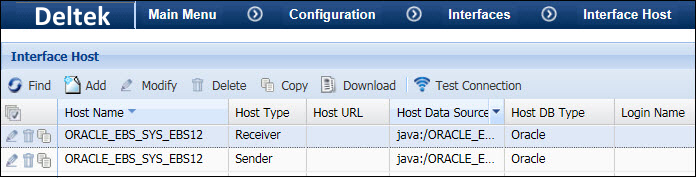 Oracle EBS Interface