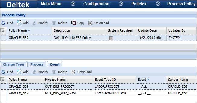 Oracle EBS Interface